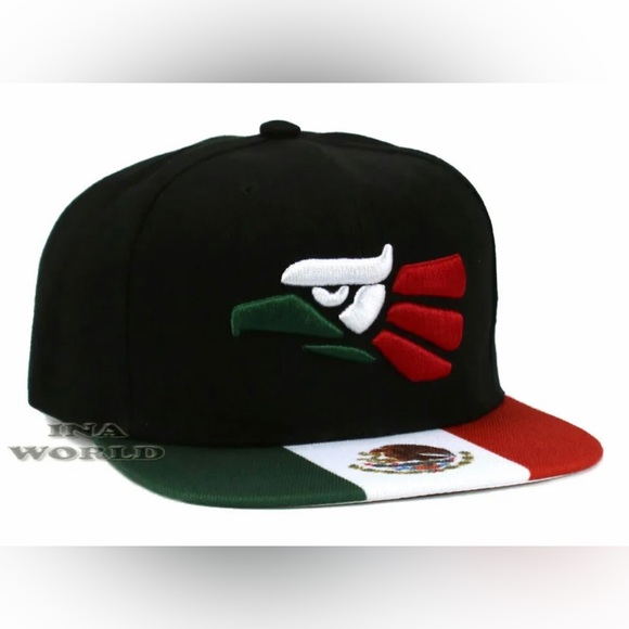 Accessories | Mexican Mexico Hat Hecho En Mexico Eagle Aguila Snapback ...